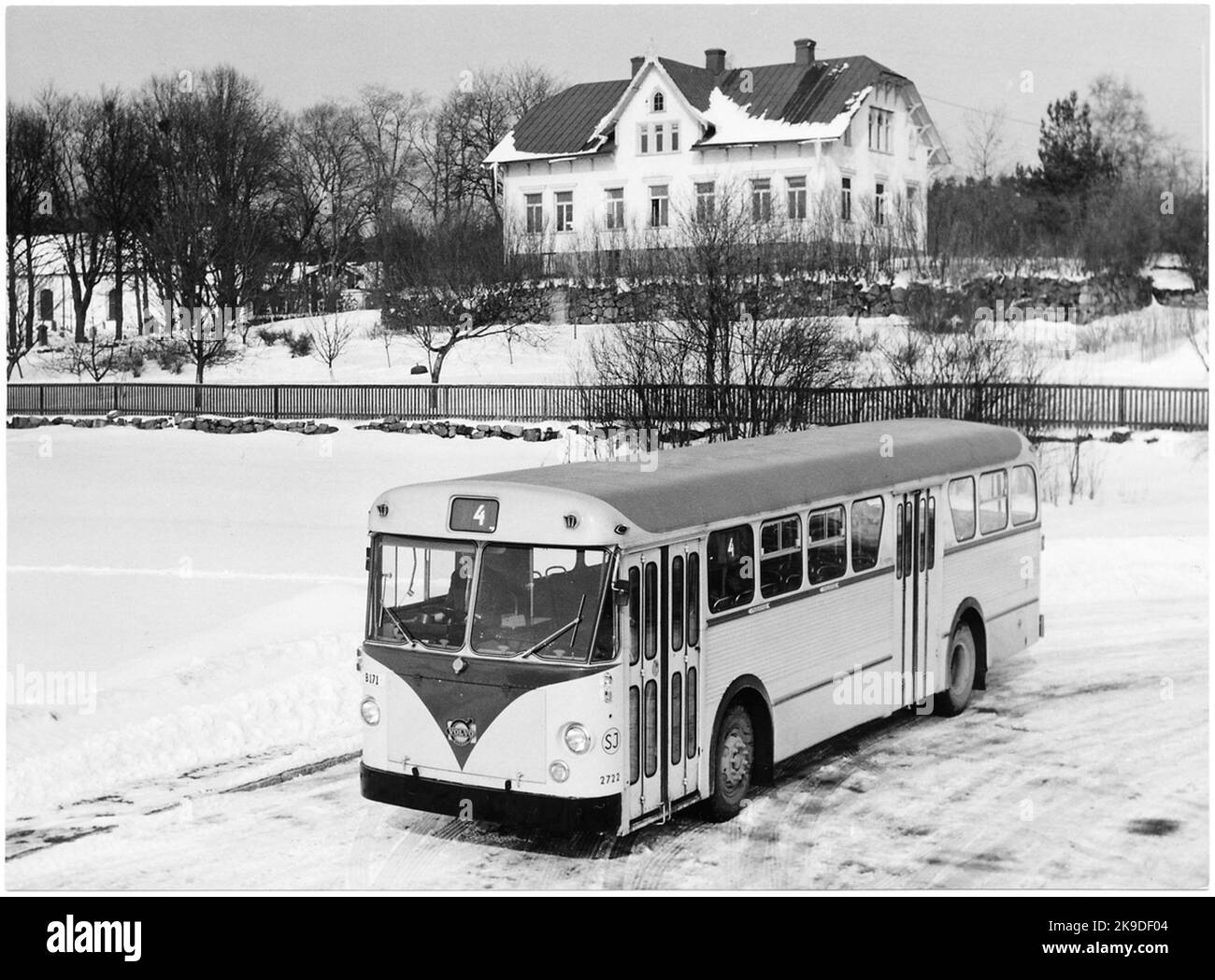 State Railways, SJ Bus 2722 Stock Photo - Alamy