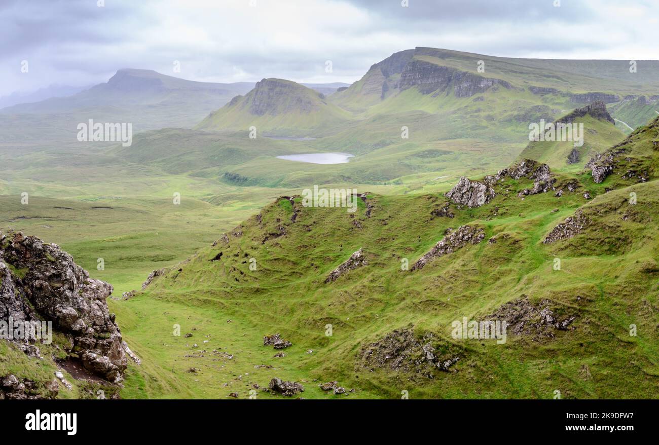 The Quiraing walking loop,beautiful,stunning,dramatic Scottish,Isle of ...