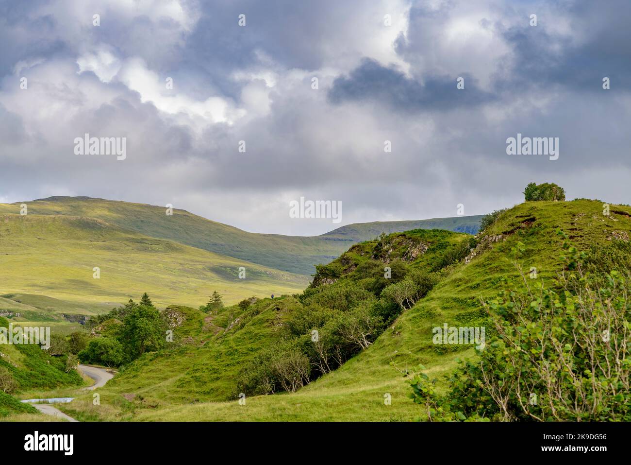 Castle like rocky basalt prominence,with beautiful views of surrounding ...