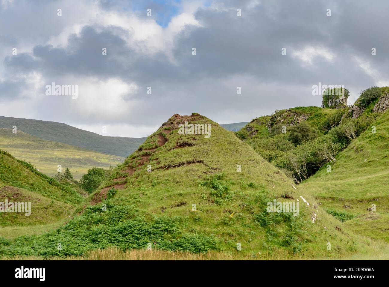 Castle like rocky basalt prominence,with beautiful views of surrounding ...
