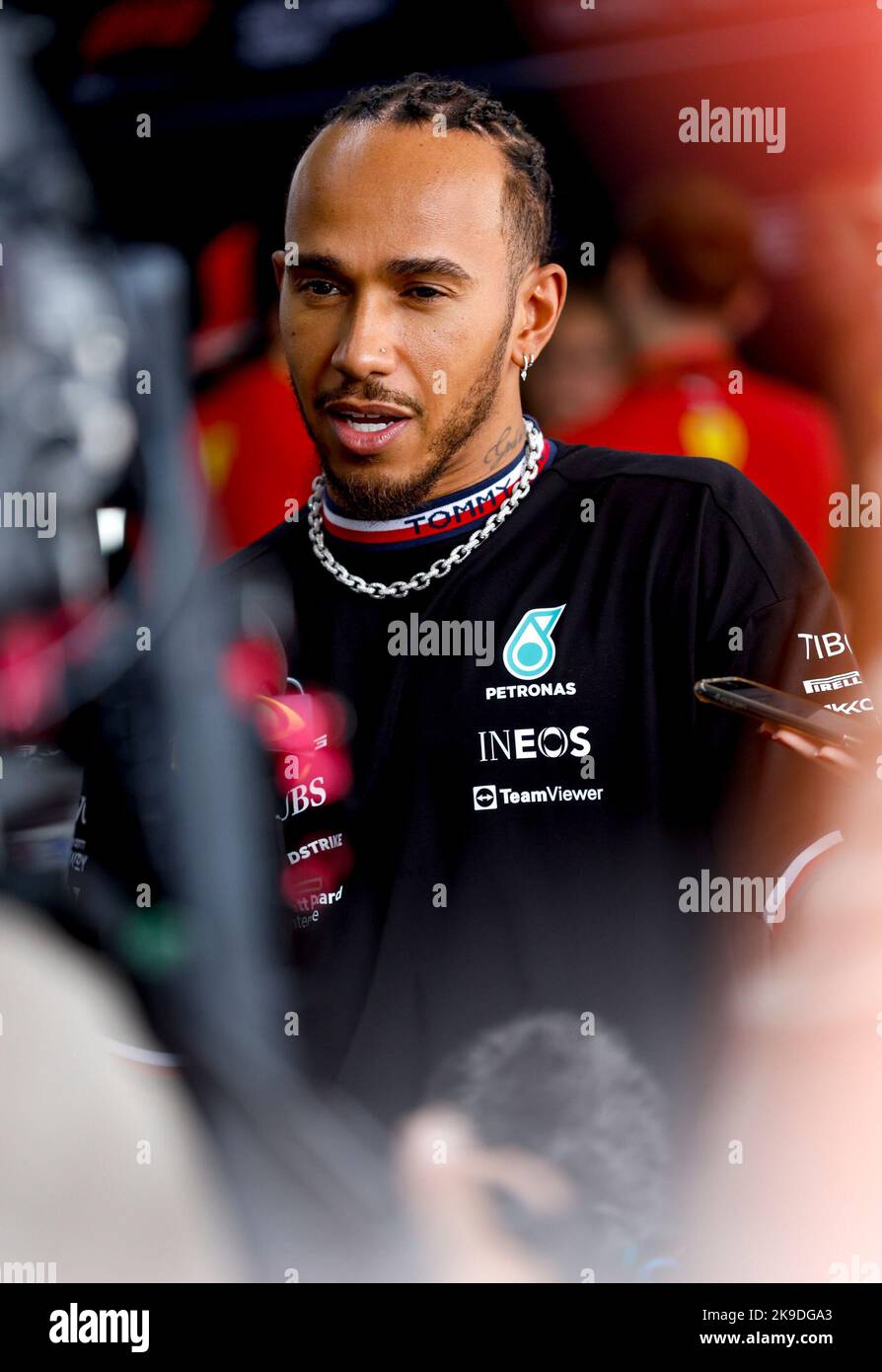 Mexico City, Mexico. 27th Oct, 2022. #44 Lewis Hamilton (GBR, Mercedes ...