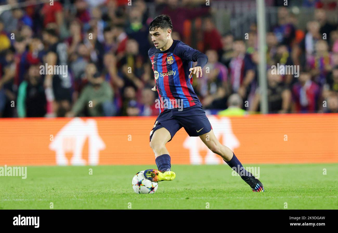 Barcelona, Spanien. 26th Oct, 2022. firo : 26.10.2022, football, soccer ...