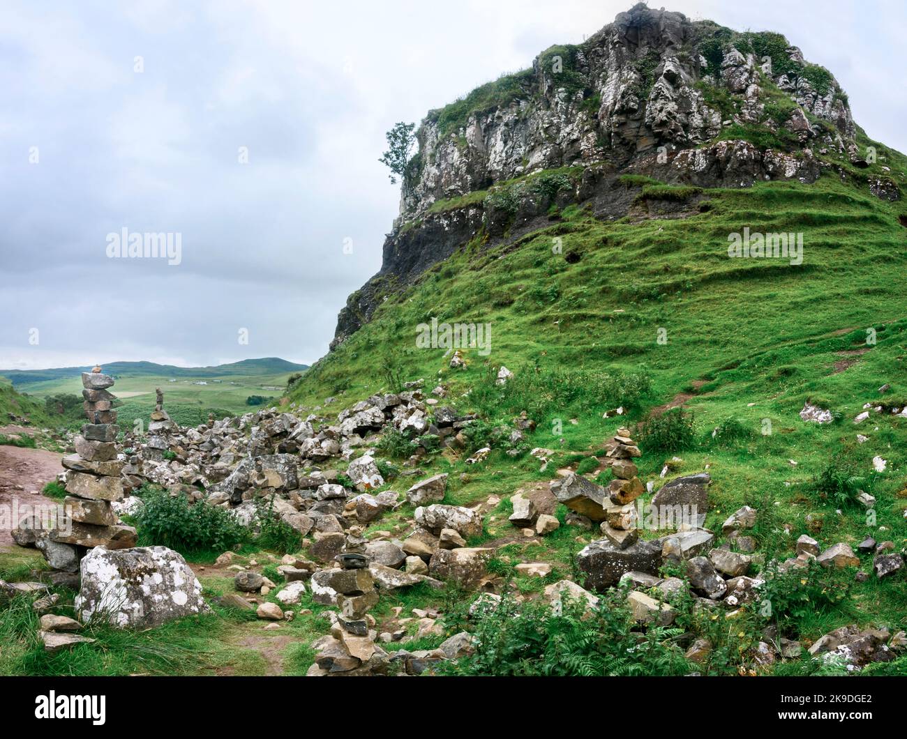 Castle like rocky basalt prominence,with beautiful views of surrounding ...