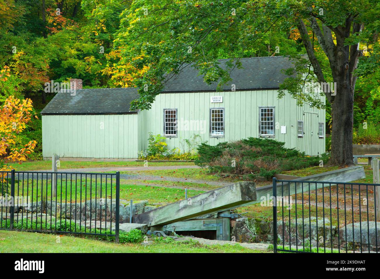 Lock 12 Museum along Farmington Canal Heritage Trail, Lock 12 ...