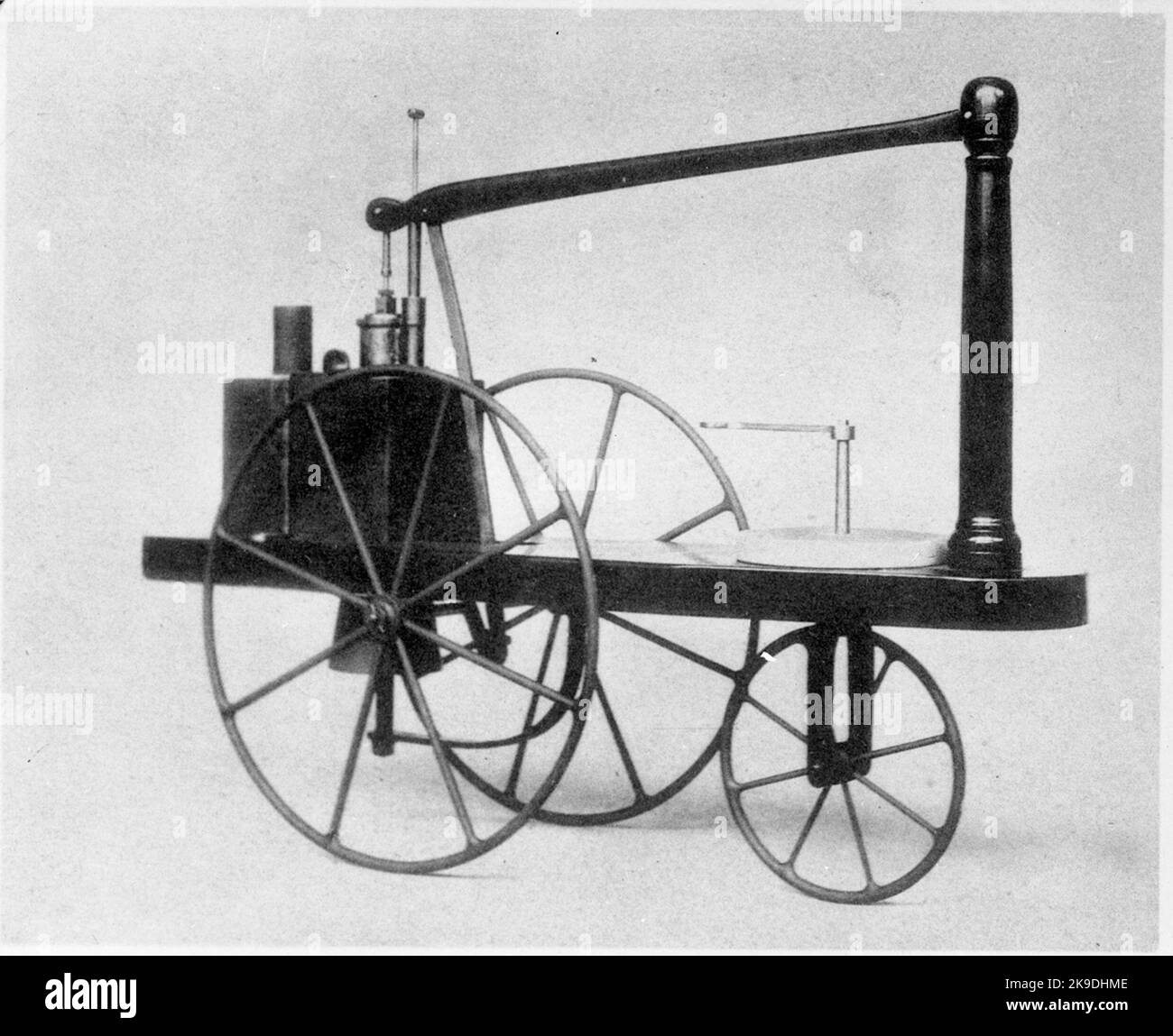 Photo on model of Murdock's locomotive. The original was manufactured ...