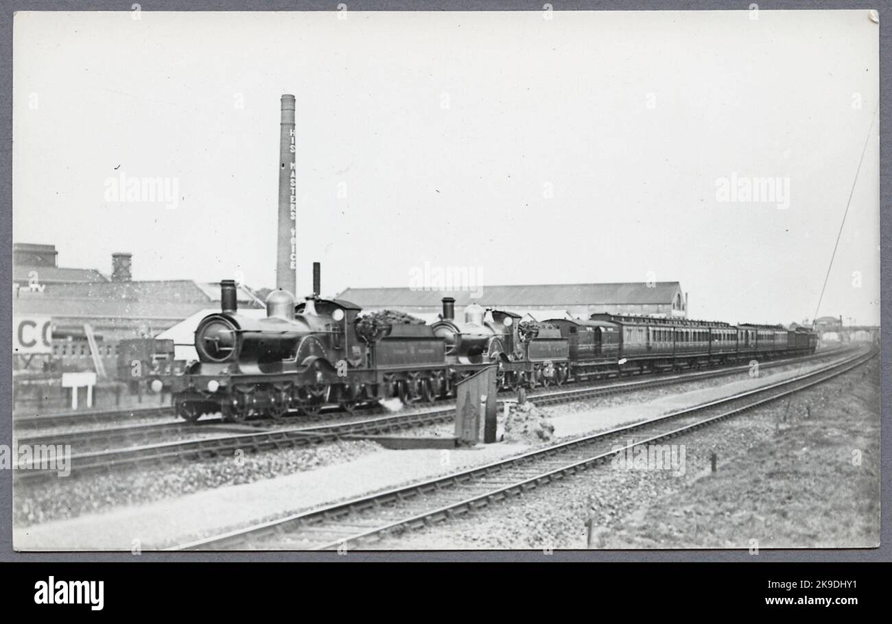 Steam Lock Great Western Railway, GWR 3031 3075 "Princess Louise" with ...