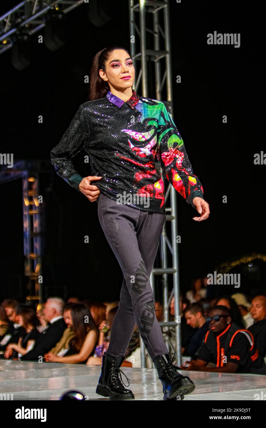 Some of the top models and top designers headed to the Chateau Luxe to ...