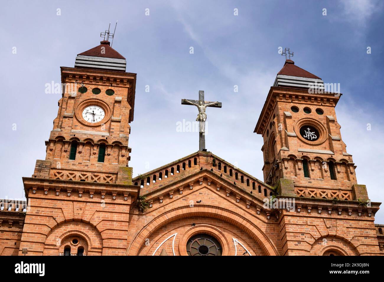 Yolombo, Antioquia - Colombia. July 24, 2022. Iglesia de San Lorenzo is ...