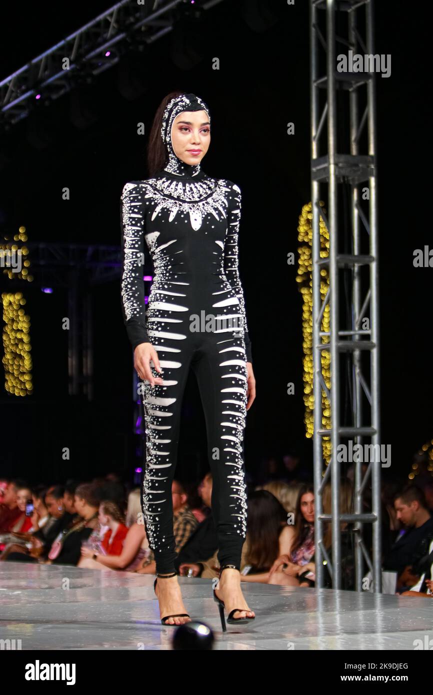 Some of the top models and top designers headed to the Chateau Luxe to ...