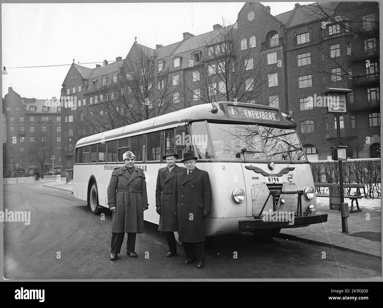 Volvo B 532. Stockholm County Omnibuss AB, SLO (Stockholm-Roslagens ...