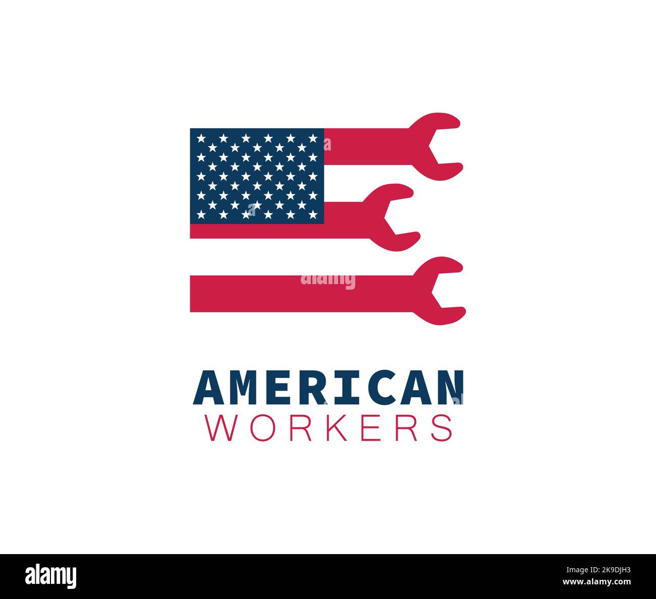 American workforce Stock Vector Images - Alamy