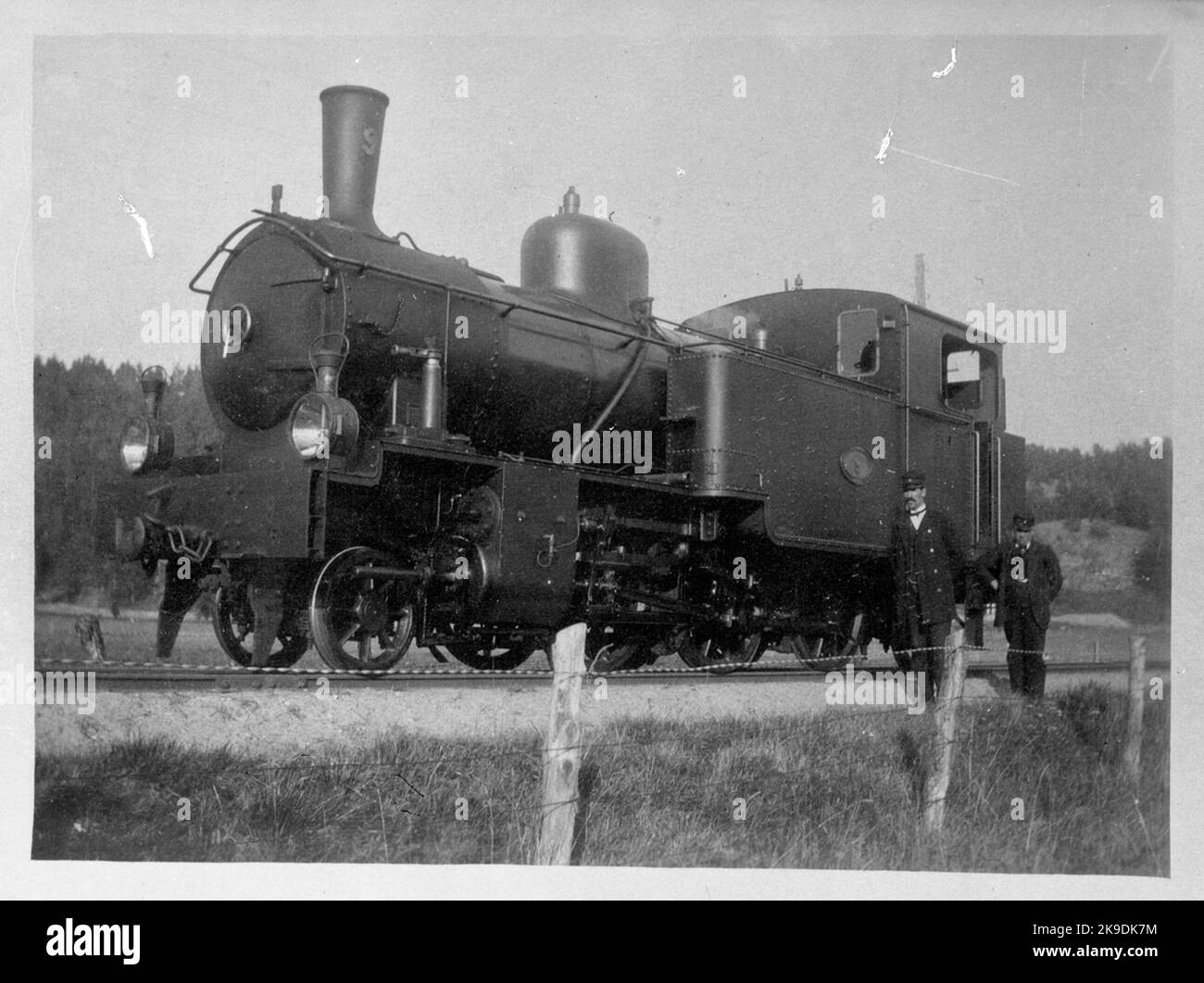 Vikbolandsbanan, VB LOK 9 Stock Photo - Alamy