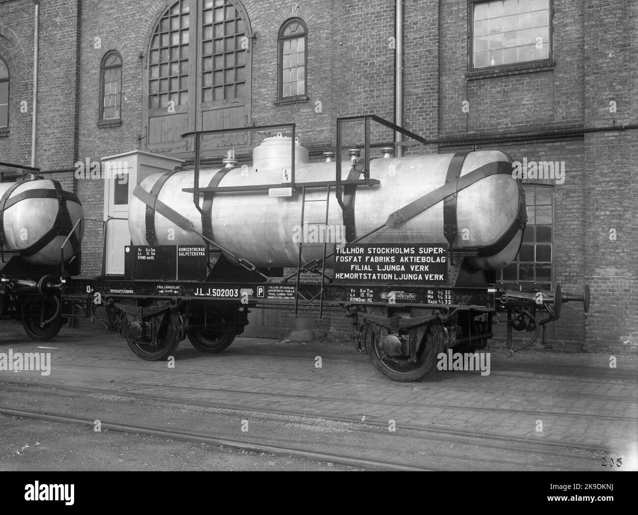 Johannisberg - Ljungaverk Railway, Jlj Q12 502003. Thought with ...