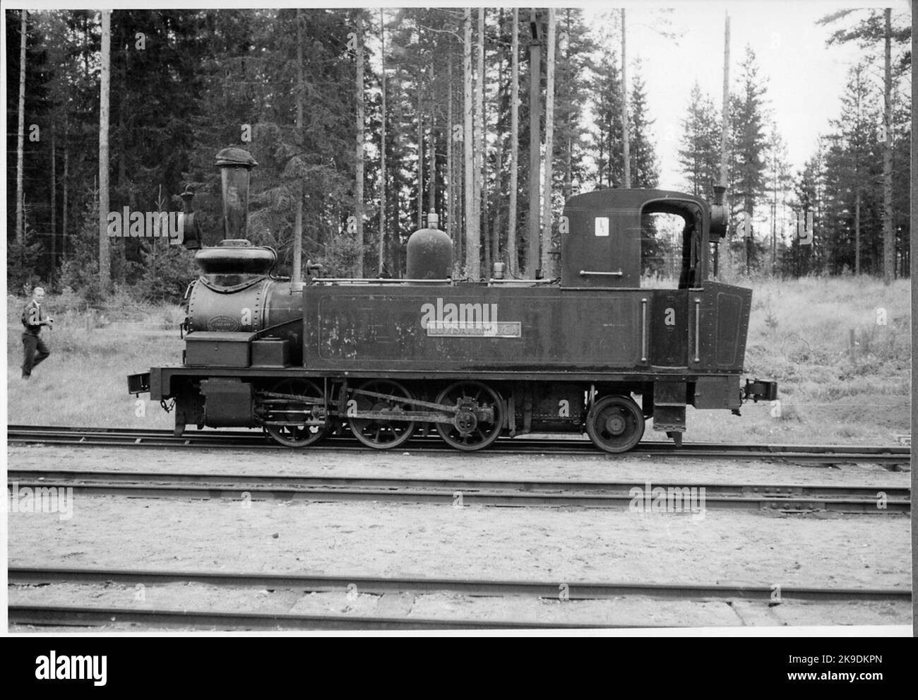 Nordmark - Klarälven Railway, NKLJ LOK 5 "Lovisa Tranaea Stock Photo ...