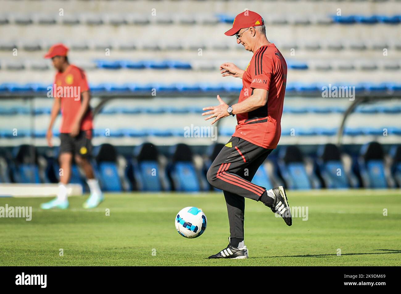 Guayaquil, Equador. 27th Oct, 2022. Coach Dorival Junior during ...
