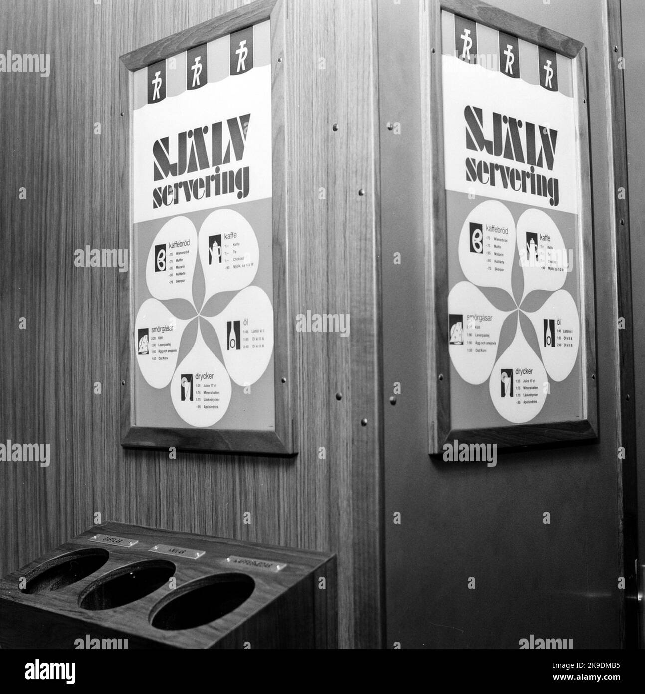 Self -serving the traffic restaurant Stock Photo - Alamy