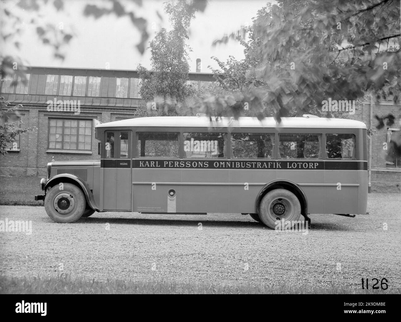 Tidaholmsbuss for Karl Persson, Lotorp. During 1927-1930, four buses ...