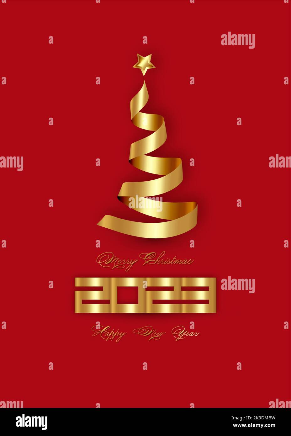 Red christmas 3d star Stock Vector Images - Alamy