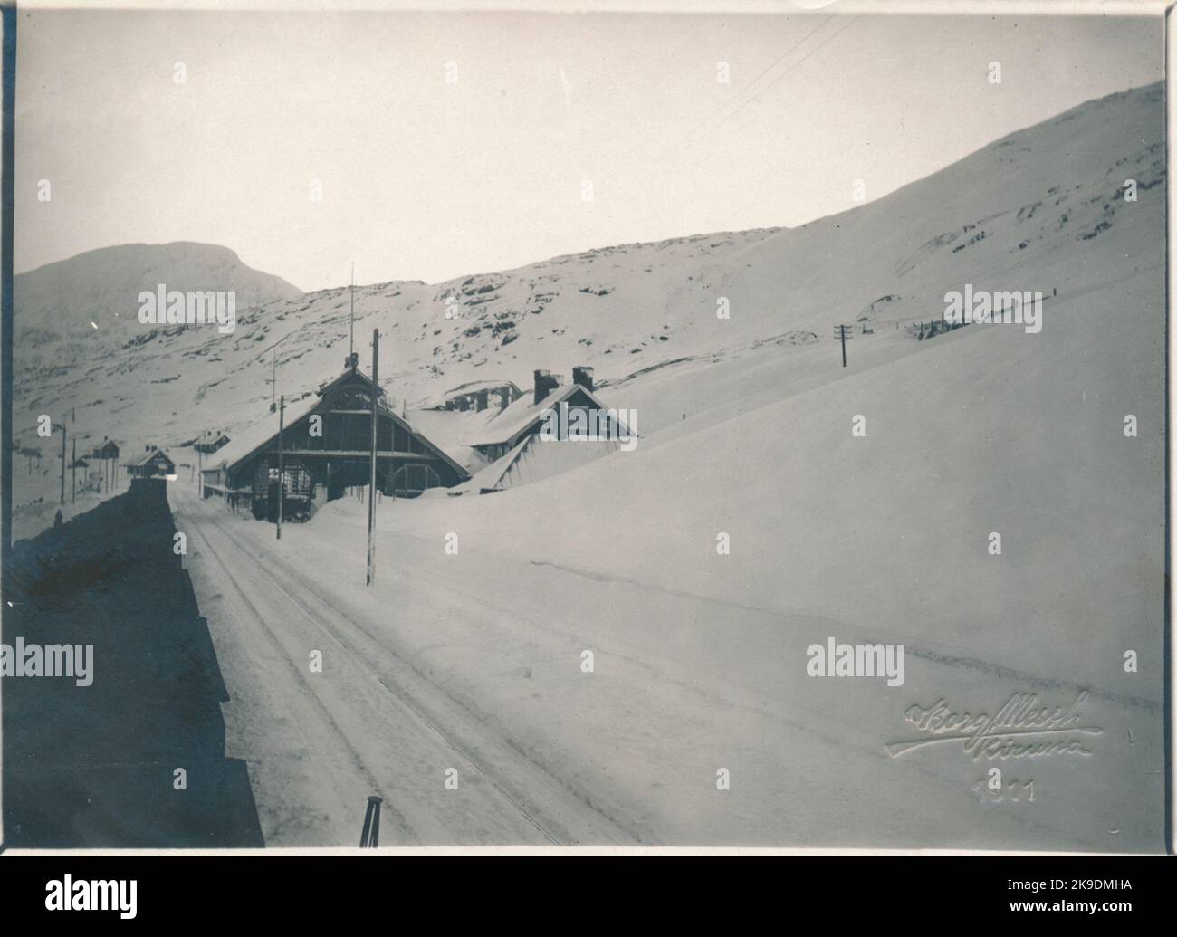 The national border station Stock Photo - Alamy