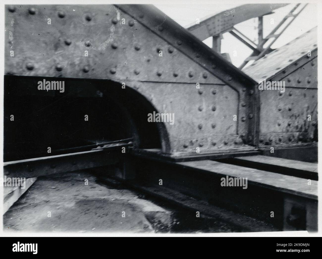 Bridge construction over Ätran Stock Photo - Alamy
