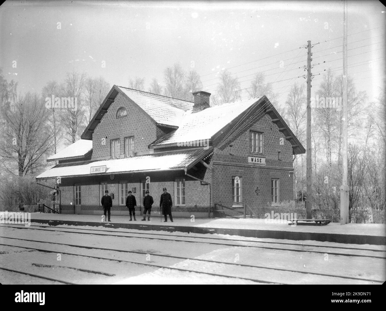 The station opened for traffic on October 1, 1869. The building (single ...