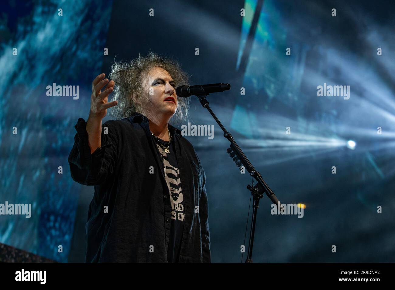 October. 27th 2022. Zagreb, Croatia -The famous British singer Robert ...