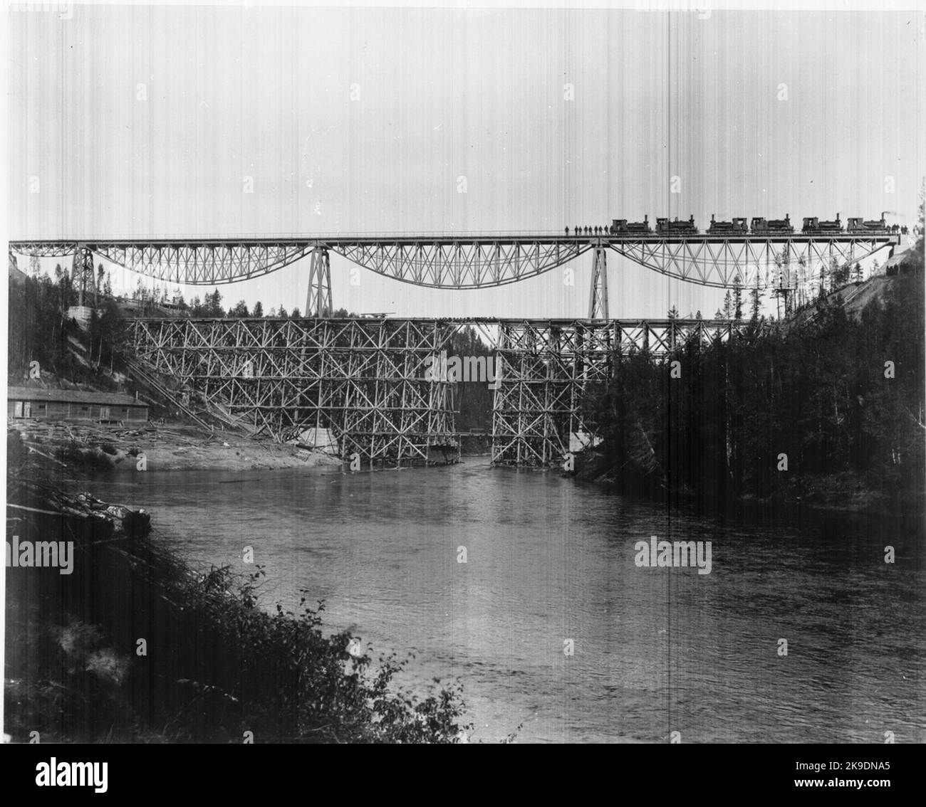 Sample load of the bridge, opened in 1891 Stock Photo - Alamy