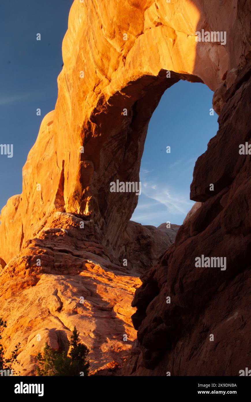 Windows Arch in Arches National Park, Utah Stock Photo - Alamy