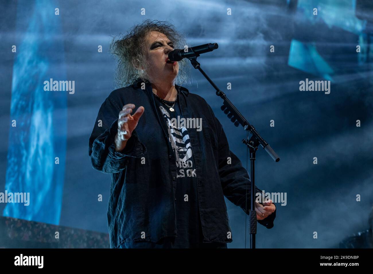 October. 27th 2022. Zagreb, Croatia -The famous British singer Robert ...