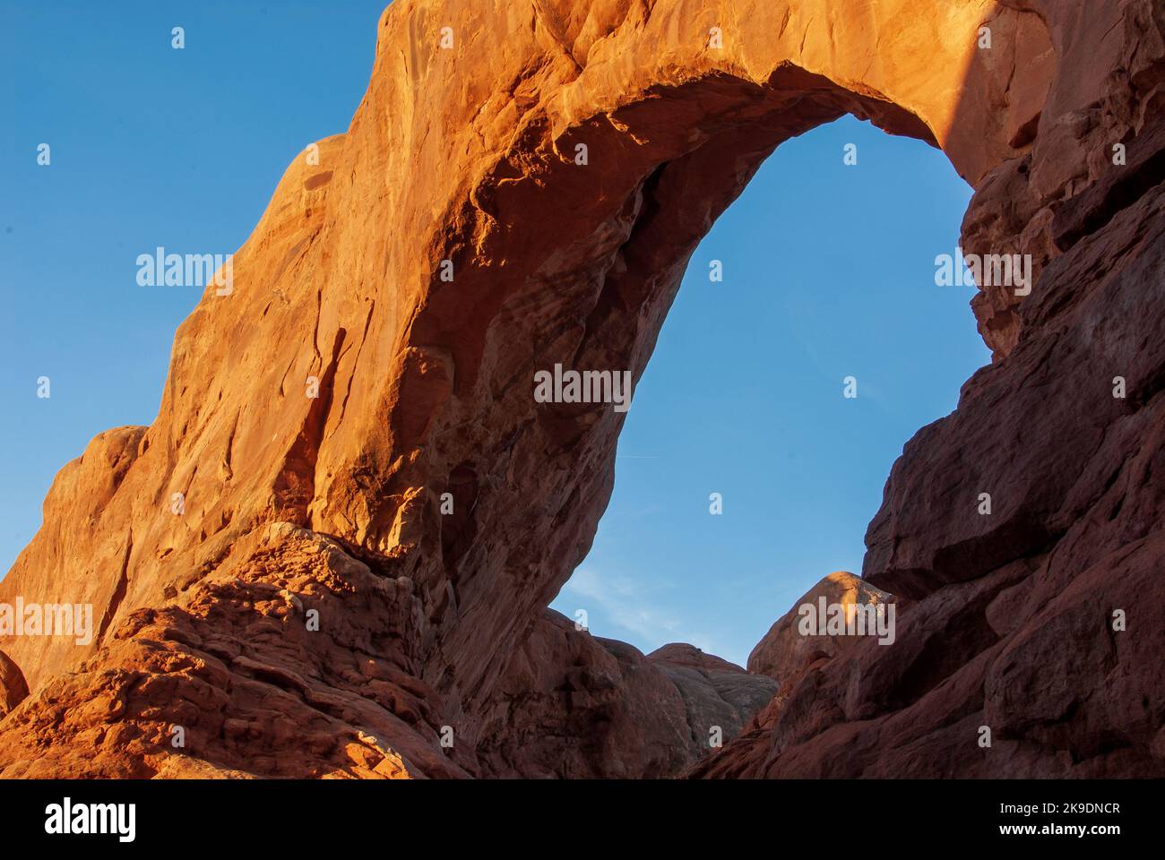 Windows Arch in Arches National Park, Utah Stock Photo - Alamy