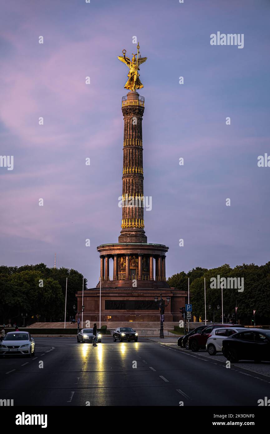 Victory Column in Berlin, Germany Stock Photo - Alamy