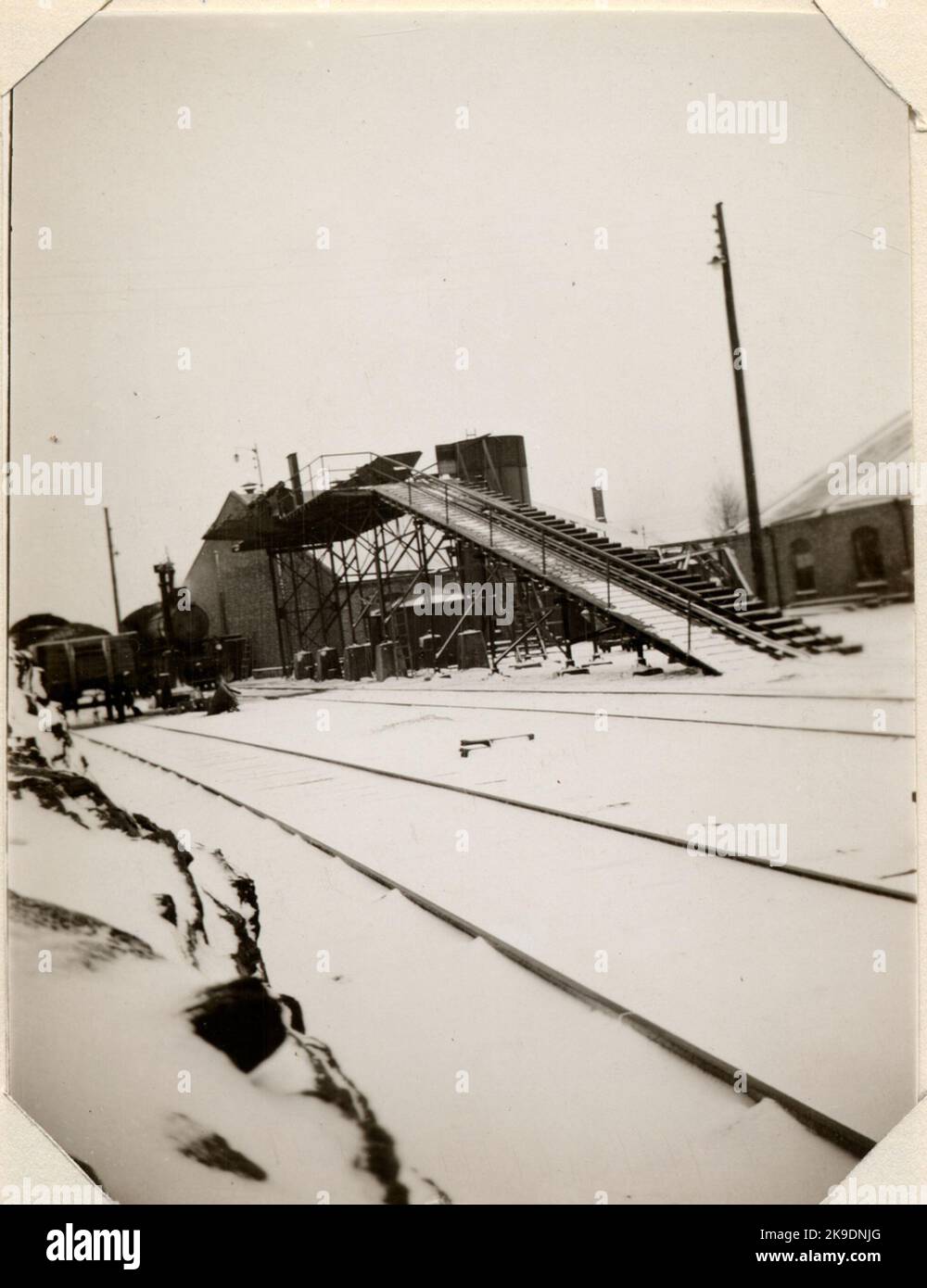 Collecting bridge and slag Stock Photo - Alamy