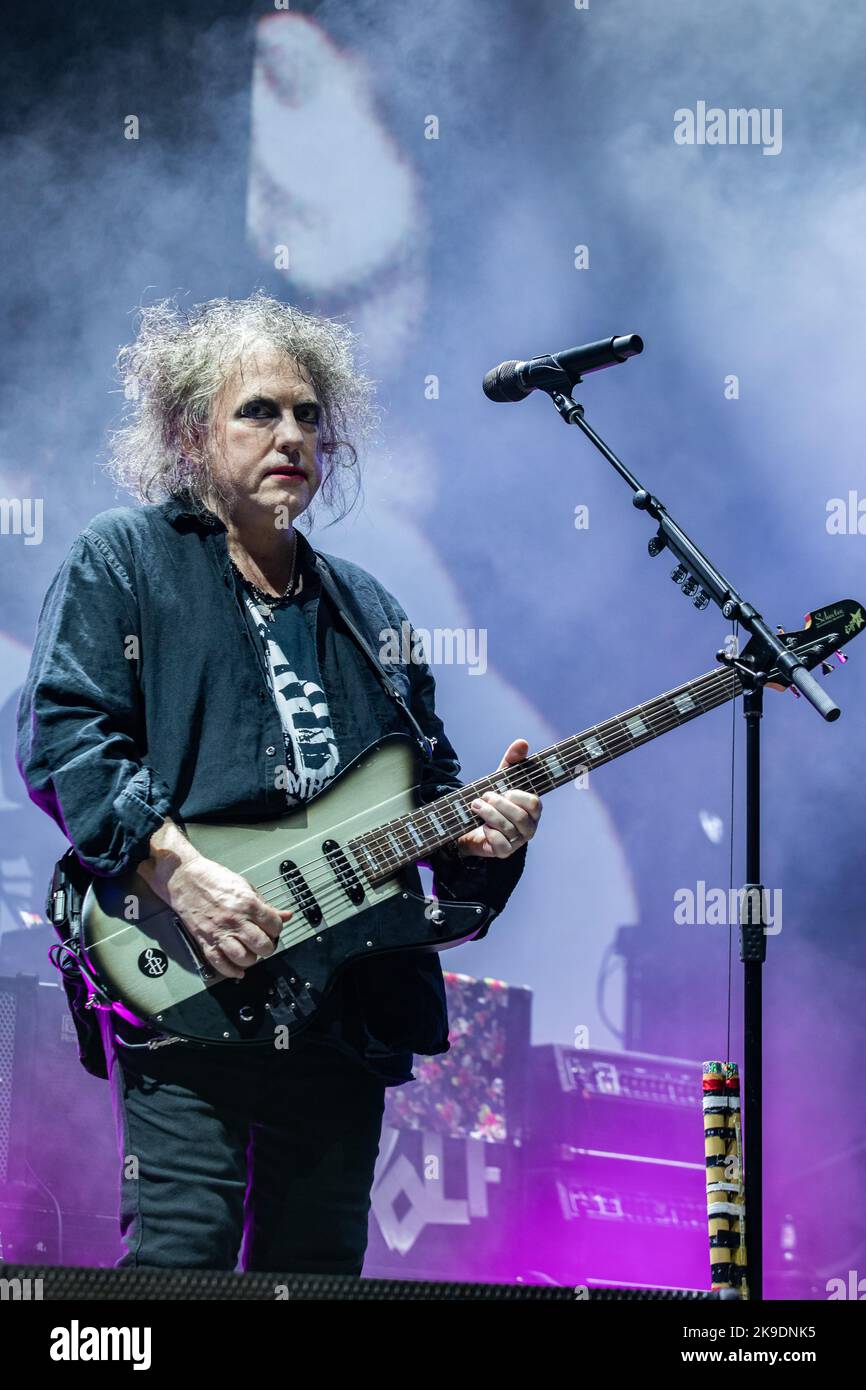 October. 27th 2022. Zagreb, Croatia -The famous British singer Robert ...