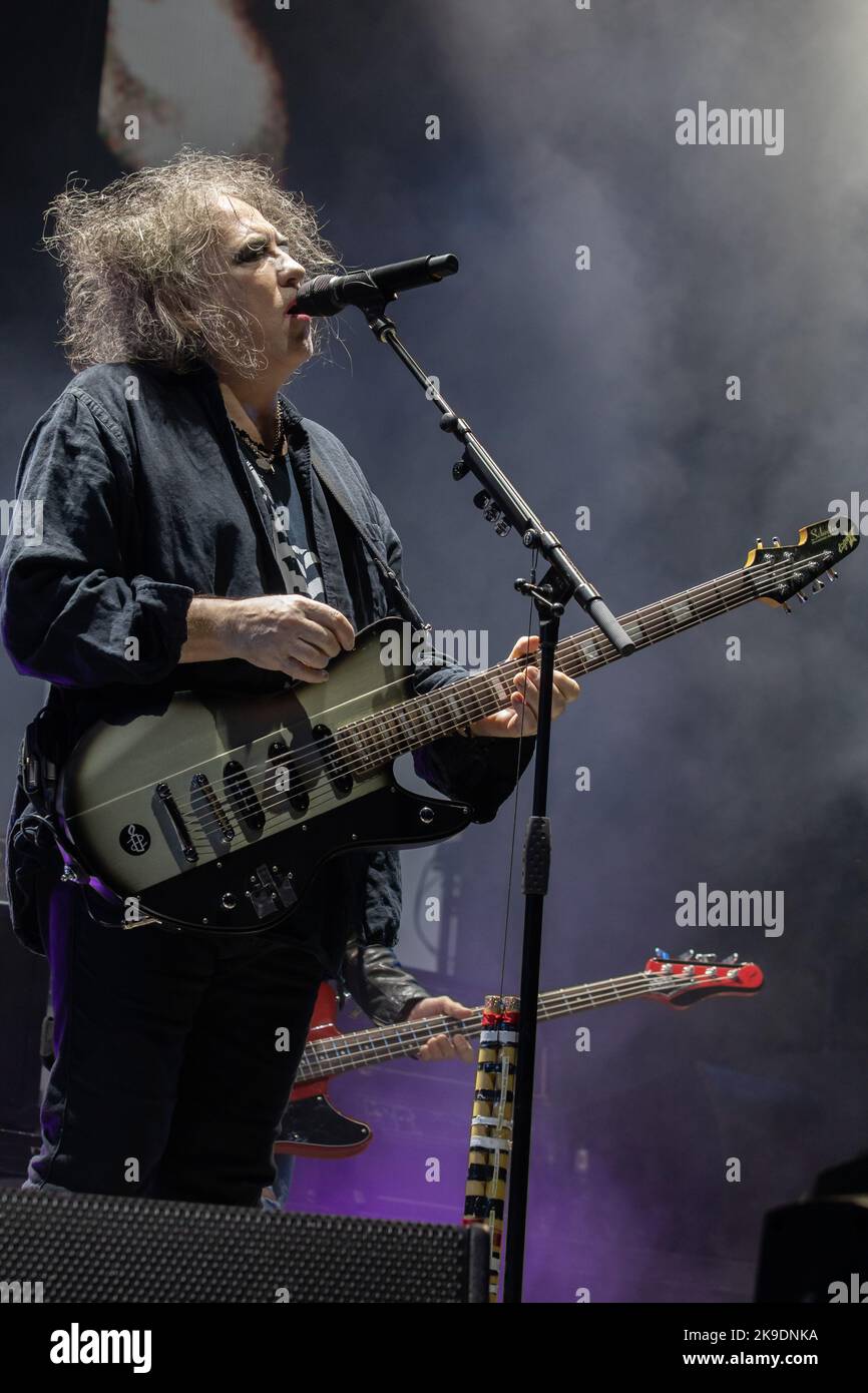 October. 27th 2022. Zagreb, Croatia -The famous British singer Robert ...