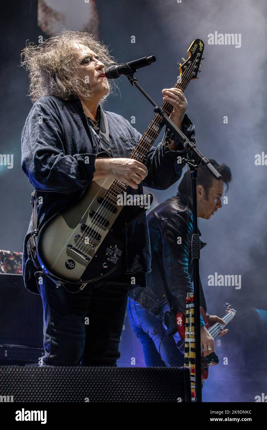 October. 27th 2022. Zagreb, Croatia -The famous British singer Robert ...