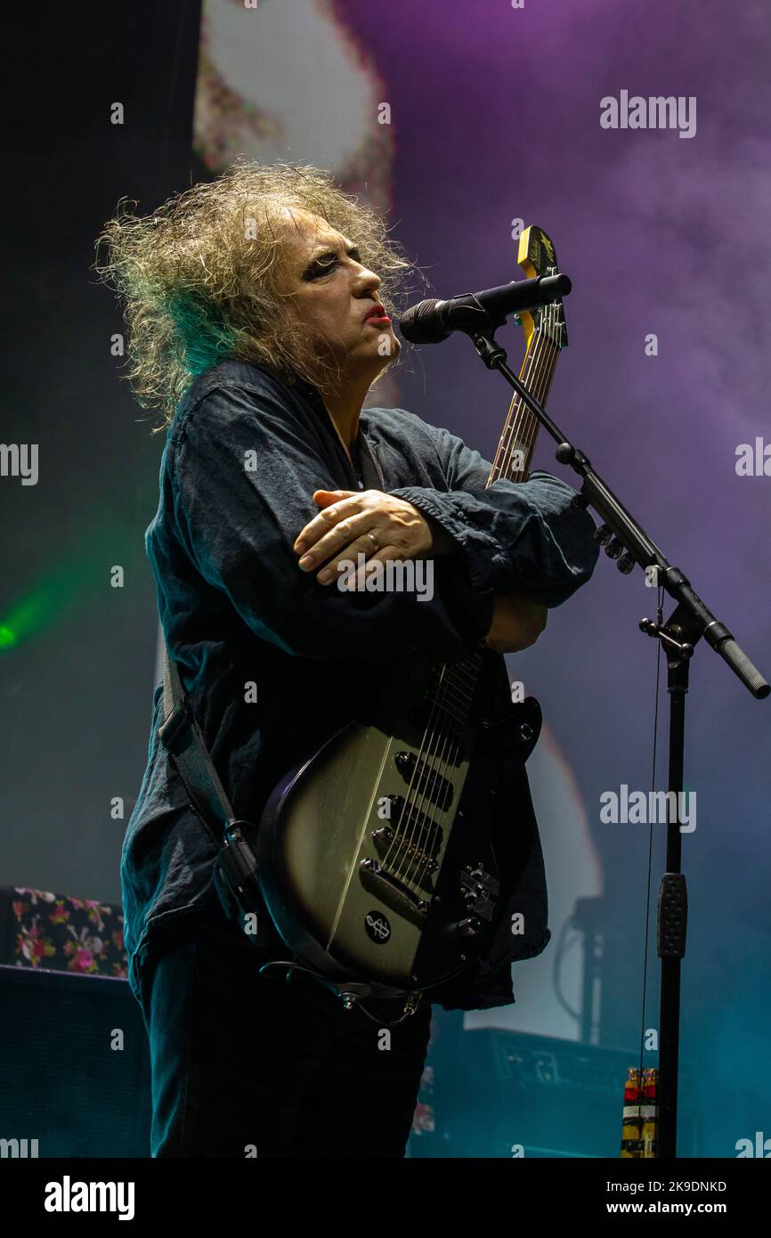 October. 27th 2022. Zagreb, Croatia -The famous British singer Robert ...