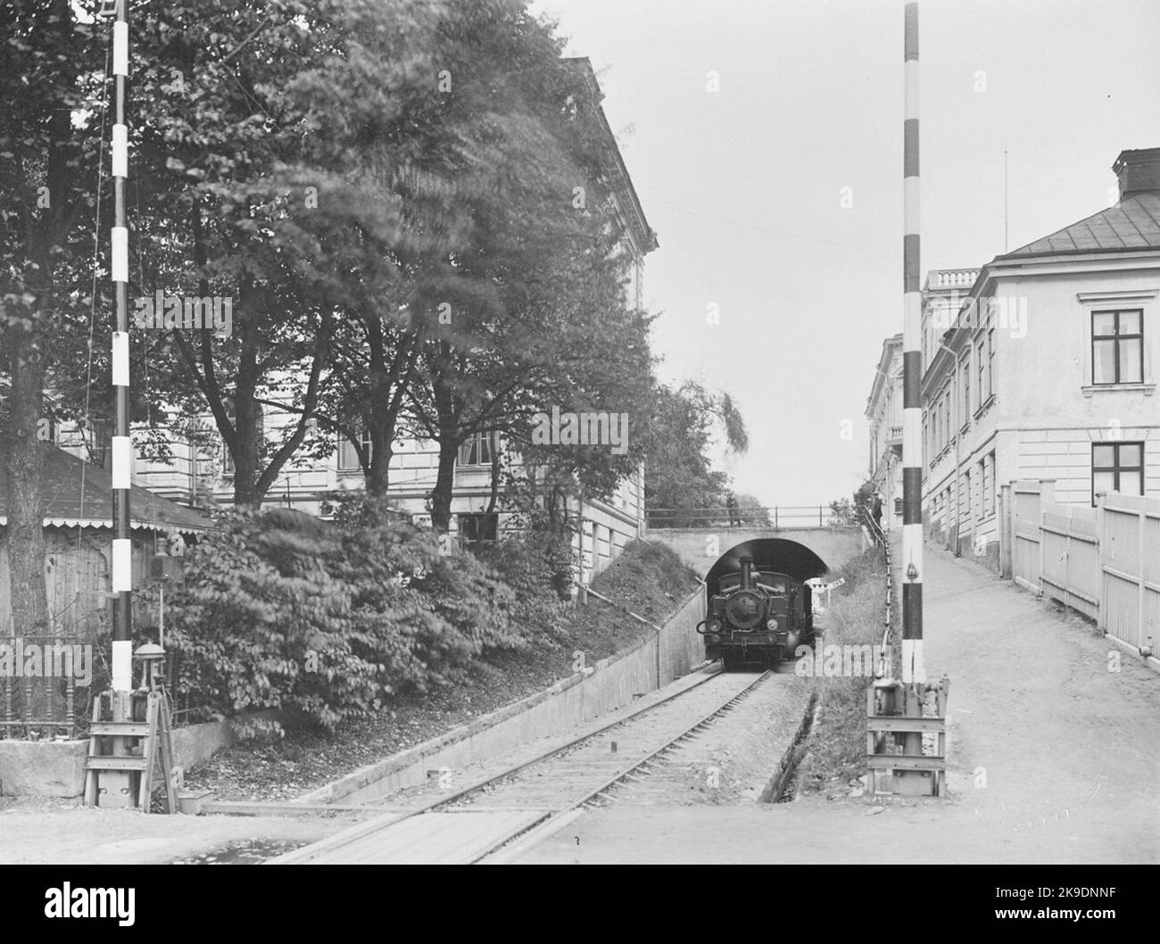 The east coast line, OKB tunnel under Storgatan. OKB U 18 Stock Photo ...