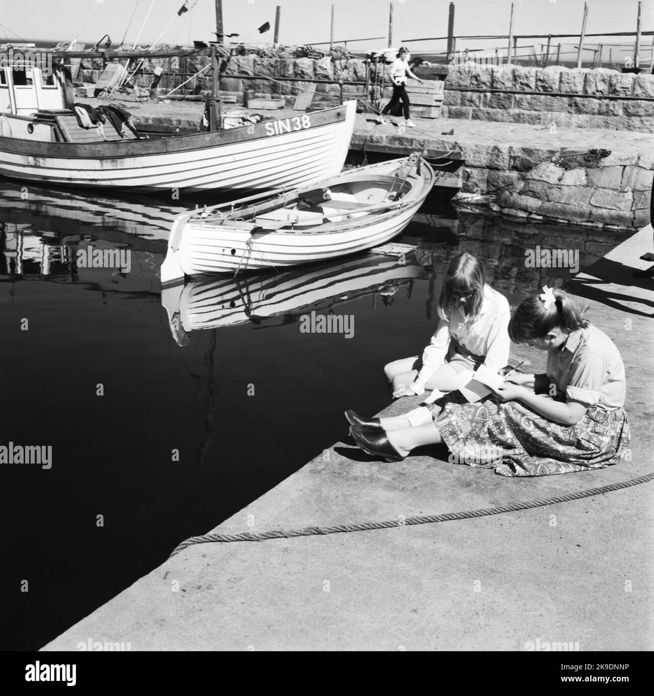 Teacher students visit Baskemölla fishing village. (Photo in ...