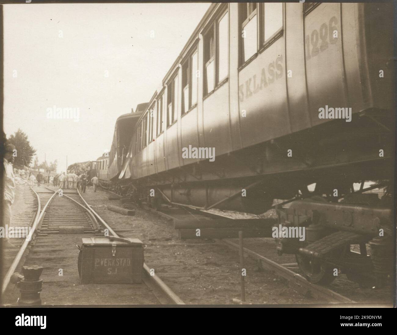 The State Railways, SJ CO 1226, which is one of vehicles involved in ...