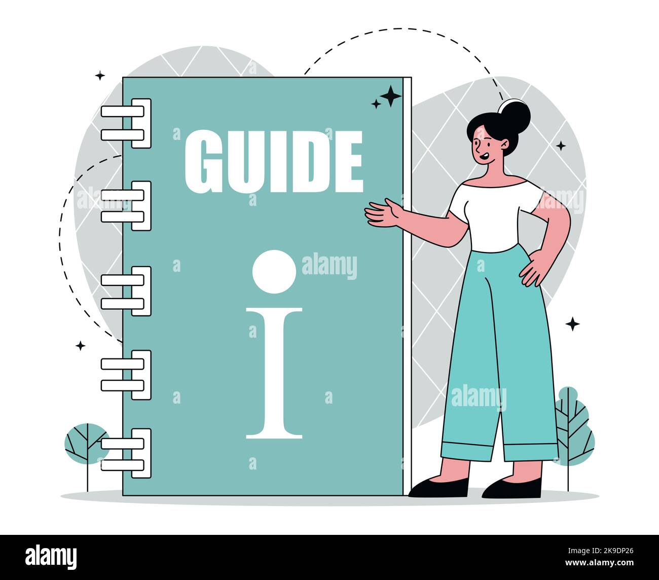Information guide concept Stock Vector Image & Art - Alamy