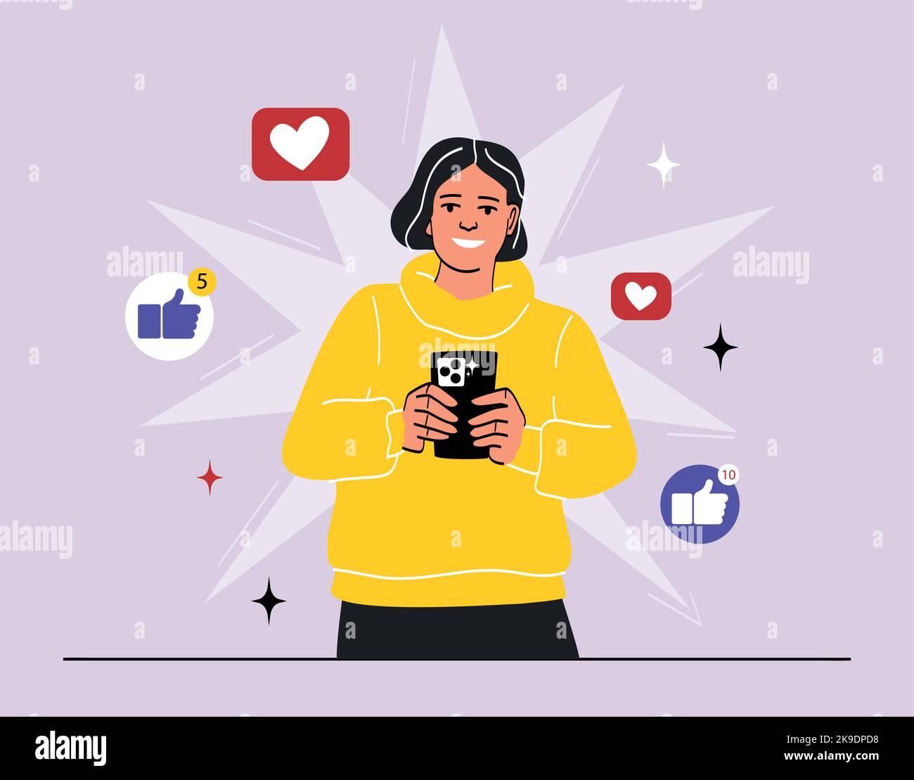 Positive feedback concept Stock Vector Image & Art - Alamy