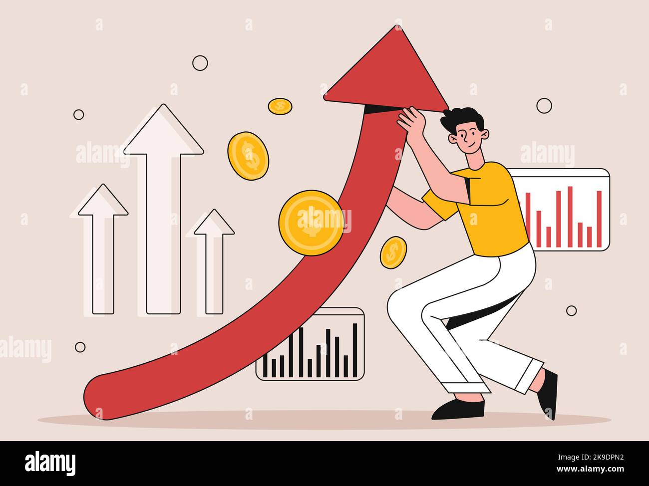 Success growth concept Stock Vector Image & Art - Alamy