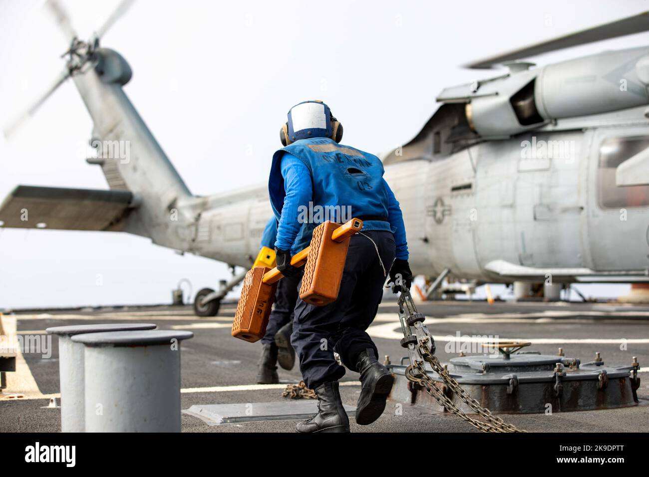 Seaman Joshua Whitaker, assigned to the Arleigh Burke-class guided ...
