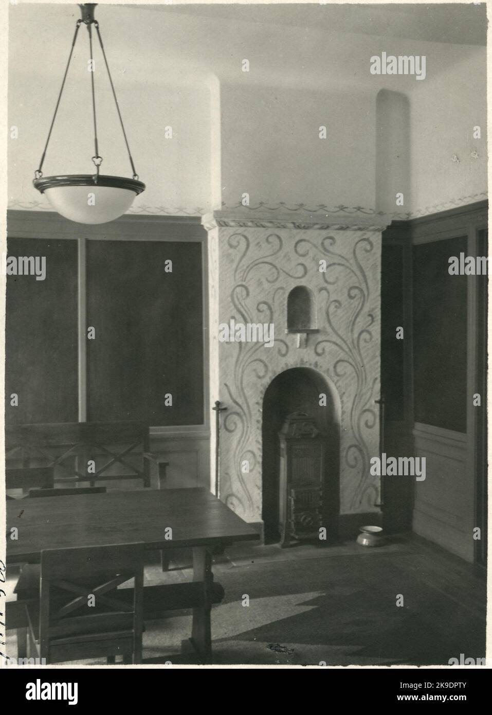 Storlien station, 2nd class waiting room Stock Photo - Alamy