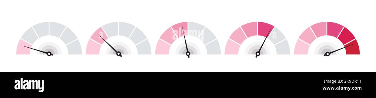 Tachometer tacho dial gauge Stock Vector Images - Alamy