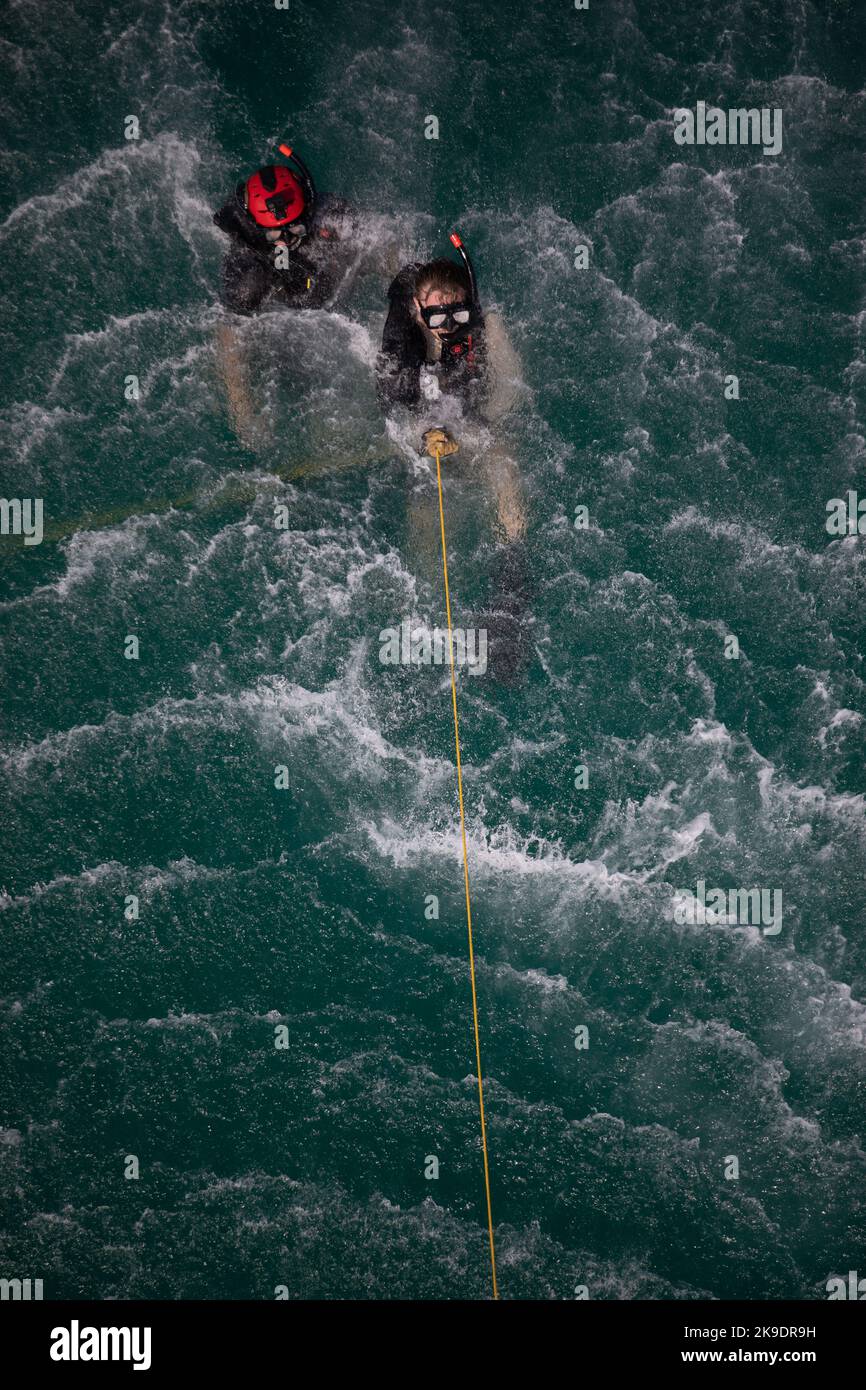 221024-A-JJ498-1171 ARABIAN GULF (Oct 24, 2022) Naval Aircrewman ...