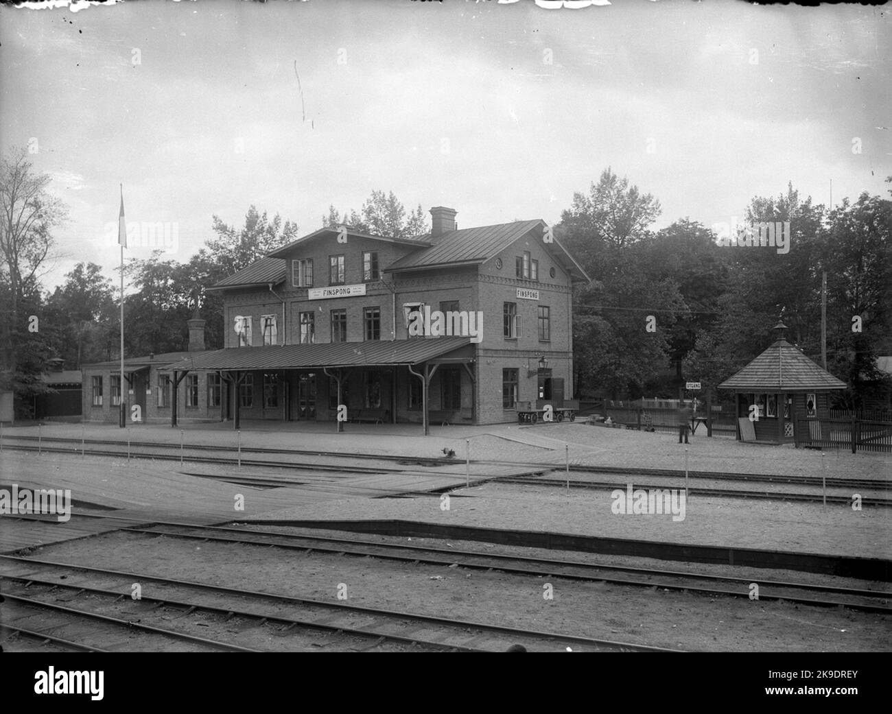 The station was built in 1874. The expedition rooms and the waiting ...