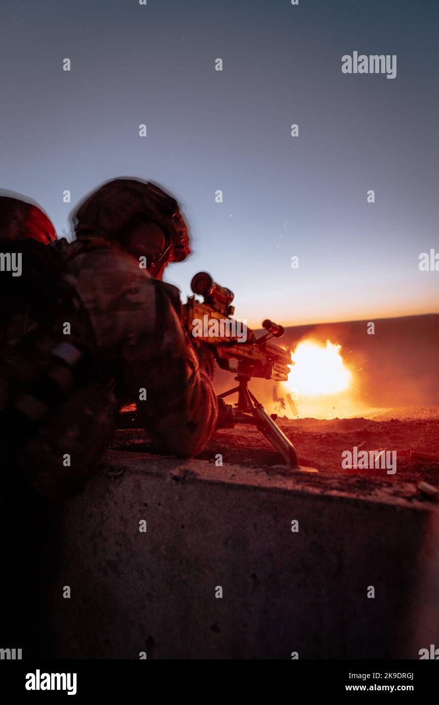 U.S. Soldiers with the 1-110th Infantry Battalion, 2nd Infantry Brigade ...