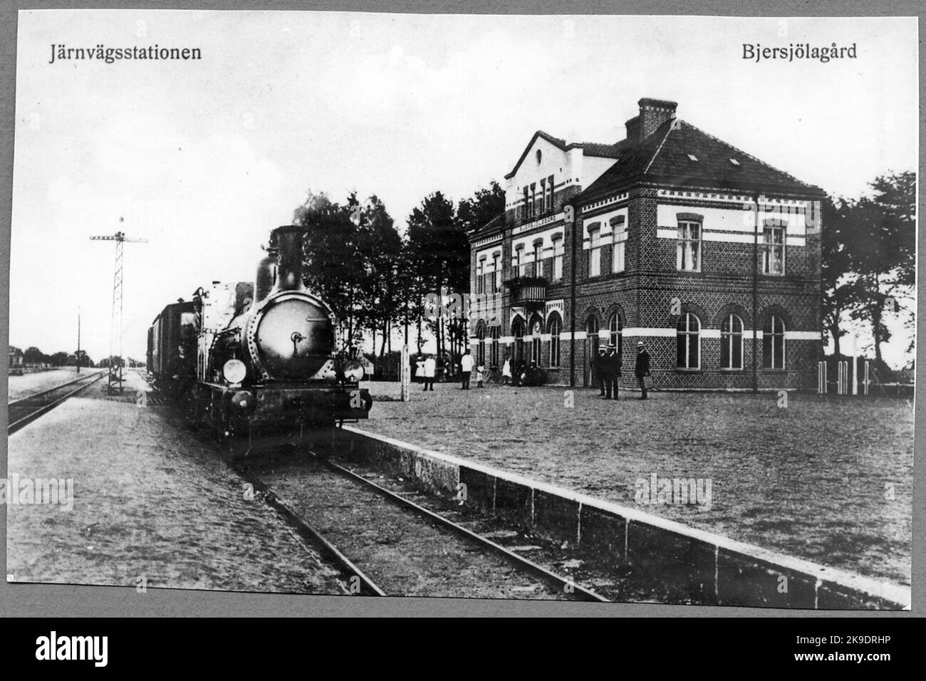 Rail station steam Black and White Stock Photos & Images - Alamy