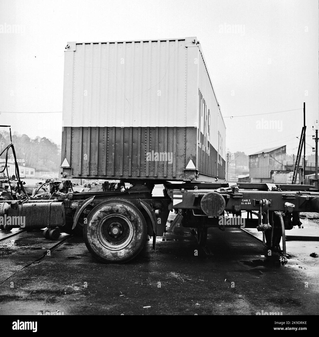 Swedish truck AB (SLAB) "Twins 20". SJ ORE 91023 Stock Photo - Alamy